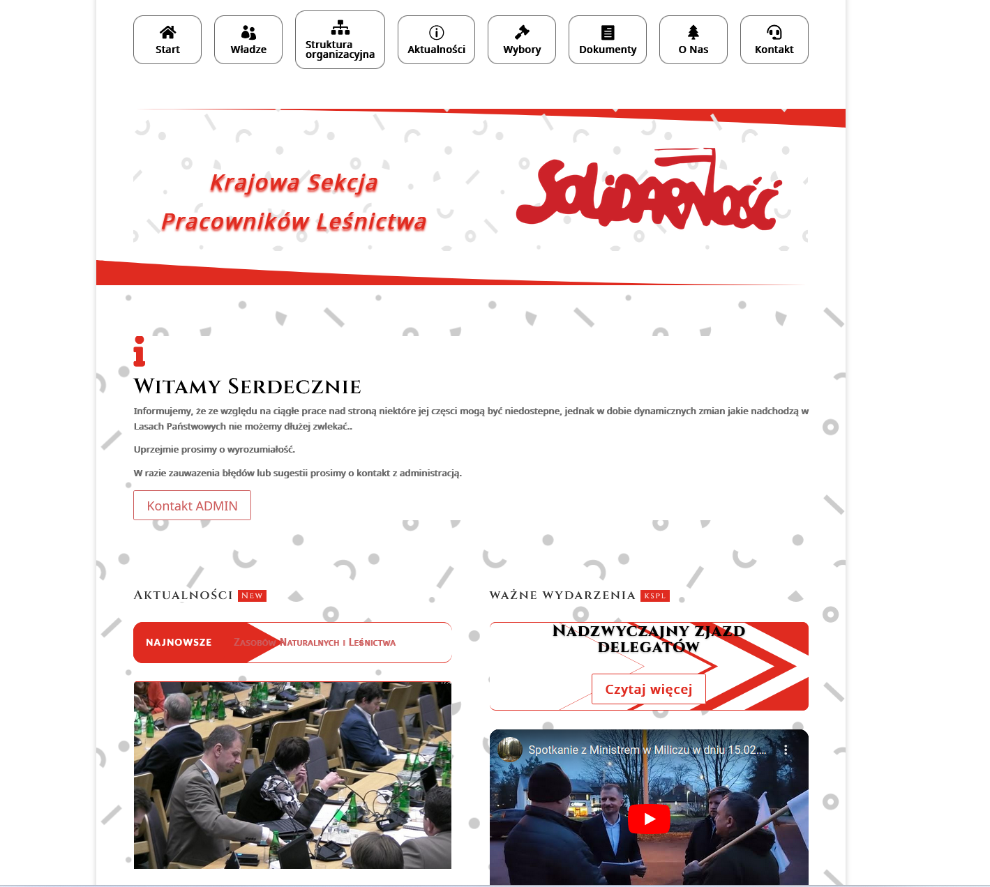 Krajowa Sekcja Pracowników Leśnictwa | KSPL - SOLIDARNOŚĆ